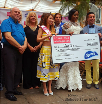 Toilet Paper Wedding Dress Contest
